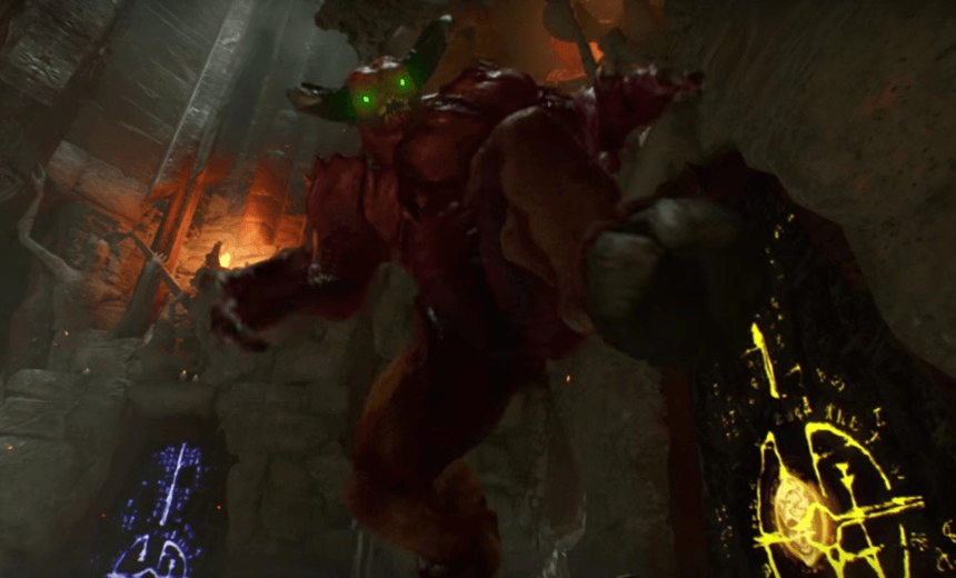 The Doom BETA multiplayer burger – two buns, a pattie, but no pickle ...