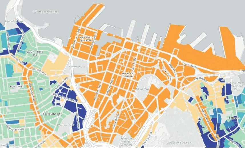 The New Auckland: stunning interactive maps that show what the Unitary ...
