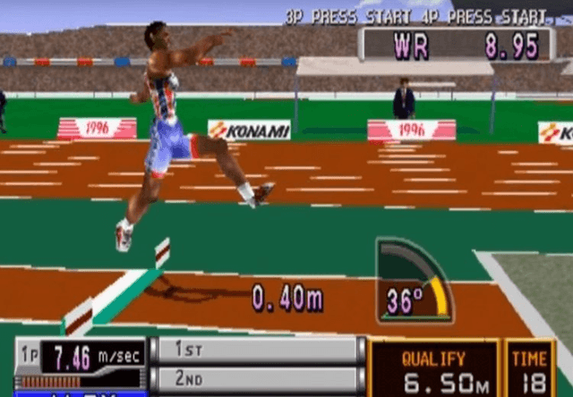 This week I played: International Track and Field 2000 | The Spinoff