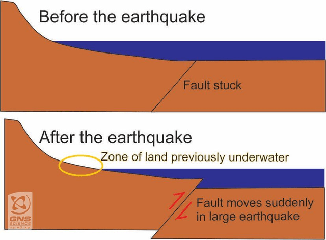 When the seafloor surges out of the ocean – coastal uplift explained ...
