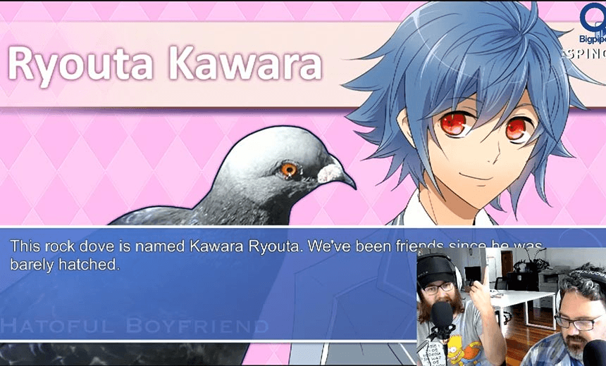 On The Reg livestream highlights: Hatoful Boyfriend – the pigeon dating ...