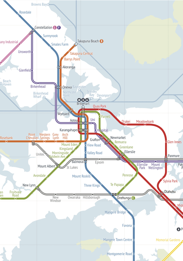 The map that will solve Auckland’s broken transport system | The Spinoff