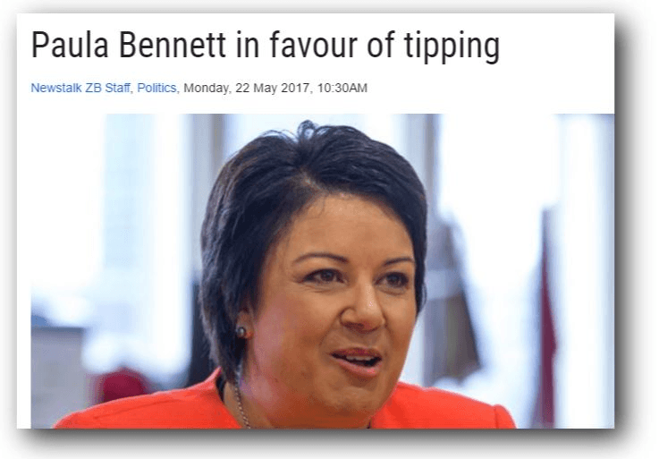 Sorry Paula, tipping sucks and we definitely should not bring it to New ...
