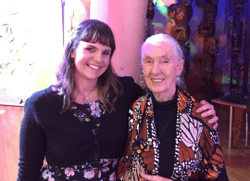 Love lifts us up: Nicola Toki fangirls out meeting Jane Goodall in NZ ...