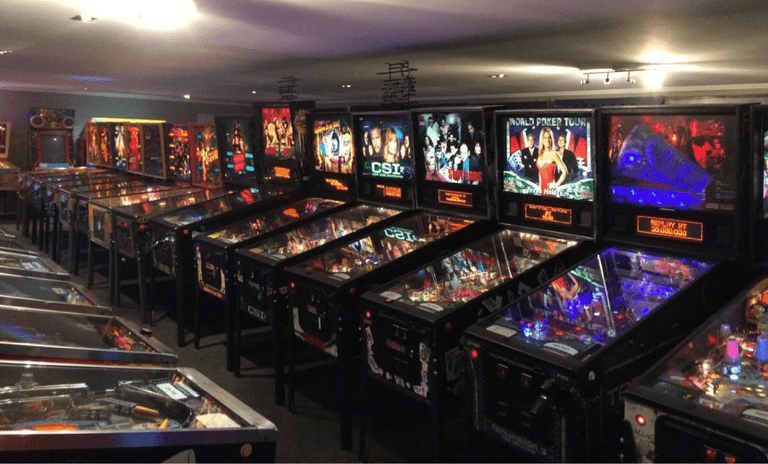 Welcome to the largest private collection of pinball machines in New ...