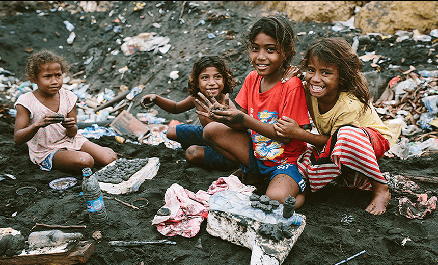 The crowded community on the run from climate change | The Spinoff