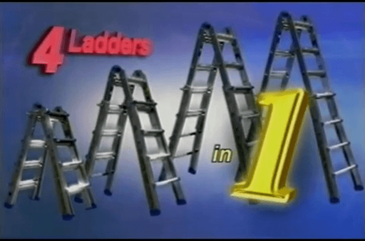 The Transforma Ladder was the pinnacle of infomercial innovation | The ...