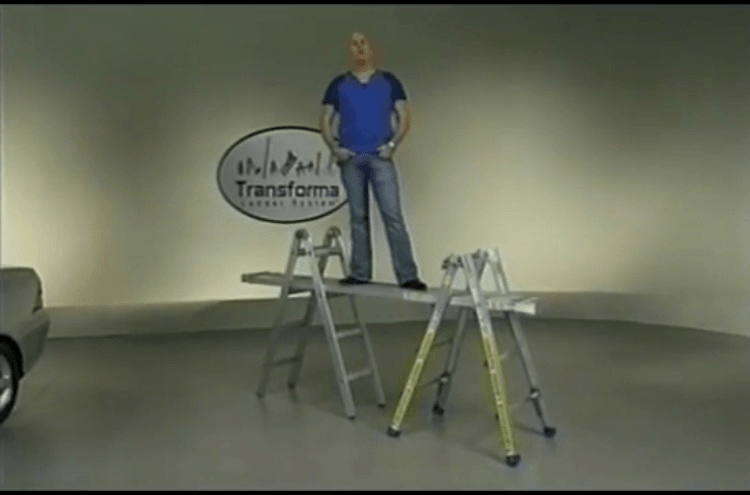 The Transforma Ladder was the pinnacle of infomercial innovation | The ...