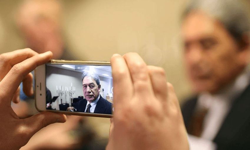 Winston Peters returns, with the blasts from the past | The Spinoff