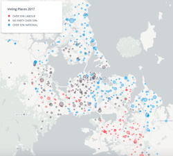 Interactive: mapping every booth’s votes from the 2017 general election ...