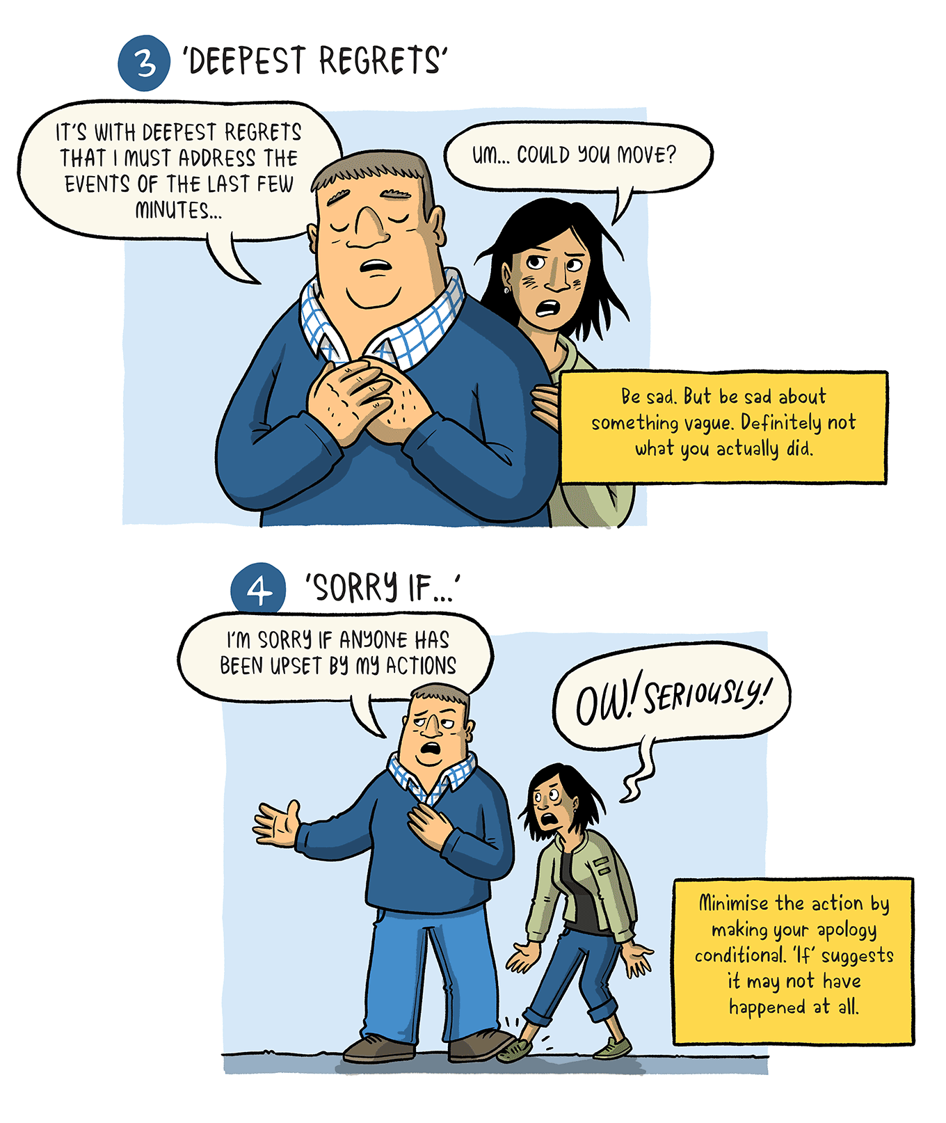 The Side Eye: 12-step guide to a perfect non-apology | The Spinoff