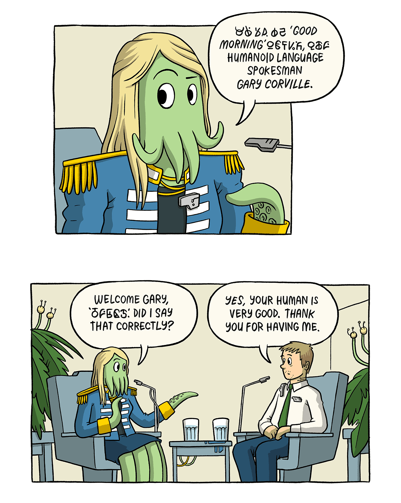 The Side Eye: Humanoid Language Week | The Spinoff