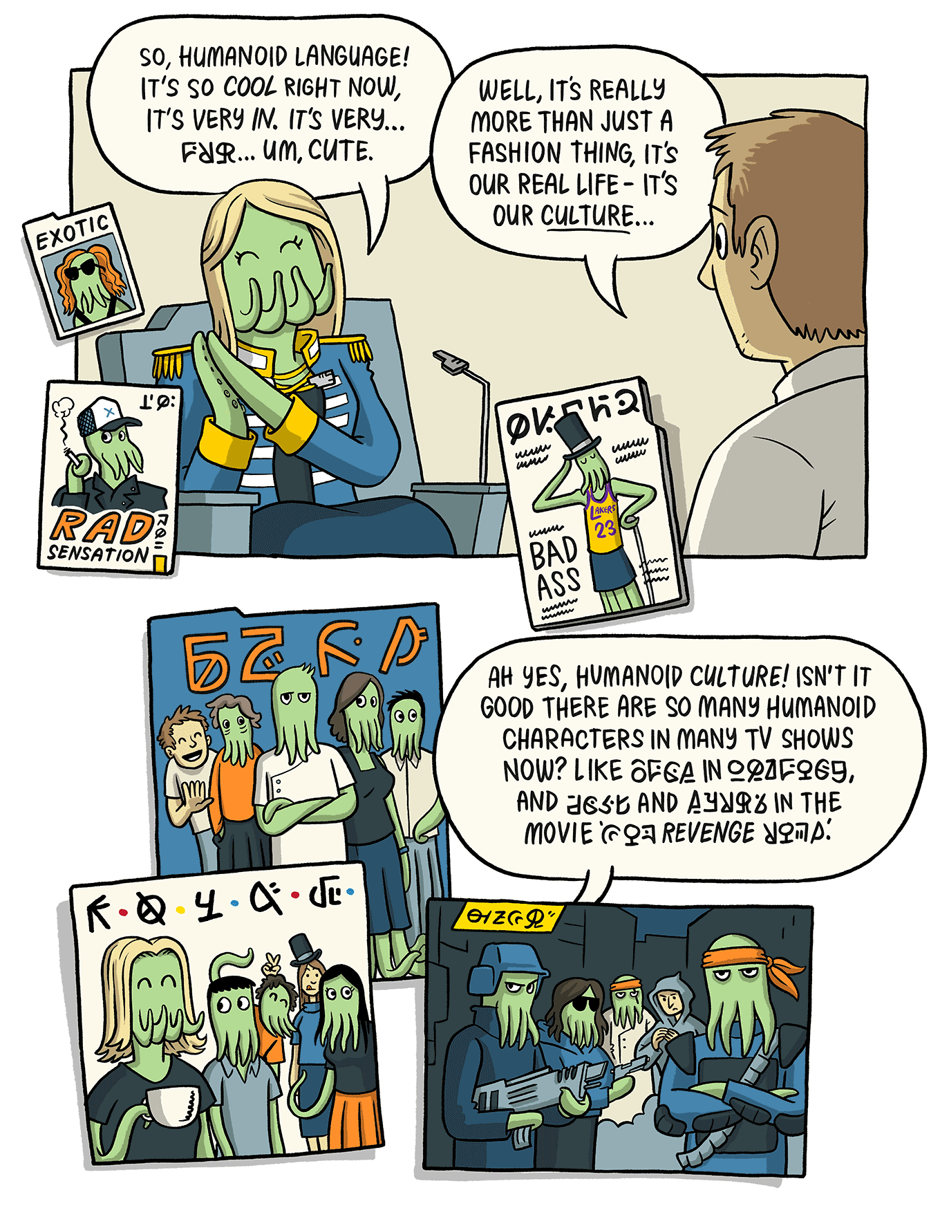 The Side Eye: Humanoid Language Week | The Spinoff