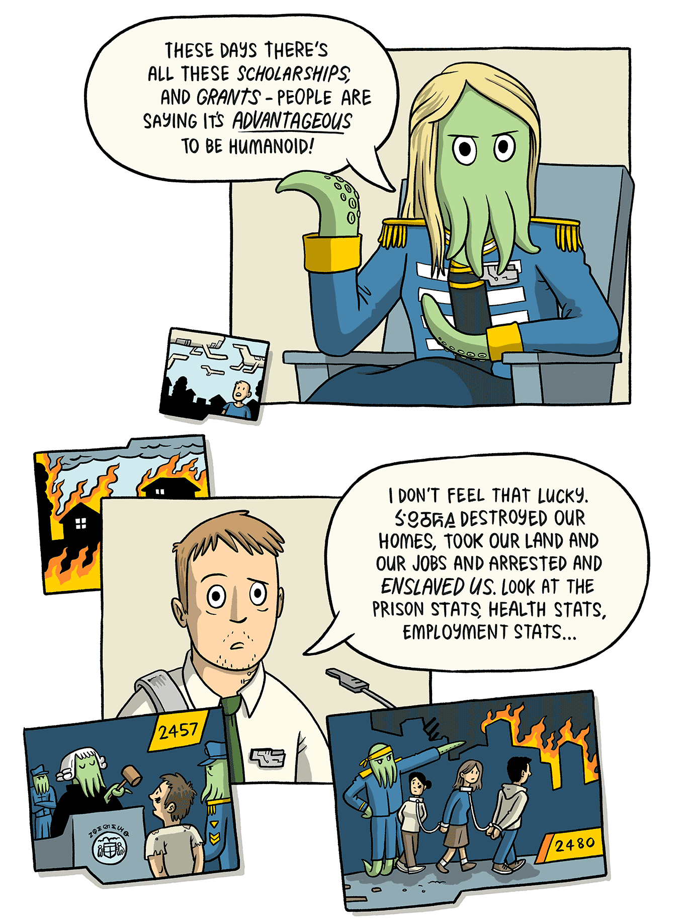 The Side Eye: Humanoid Language Week | The Spinoff