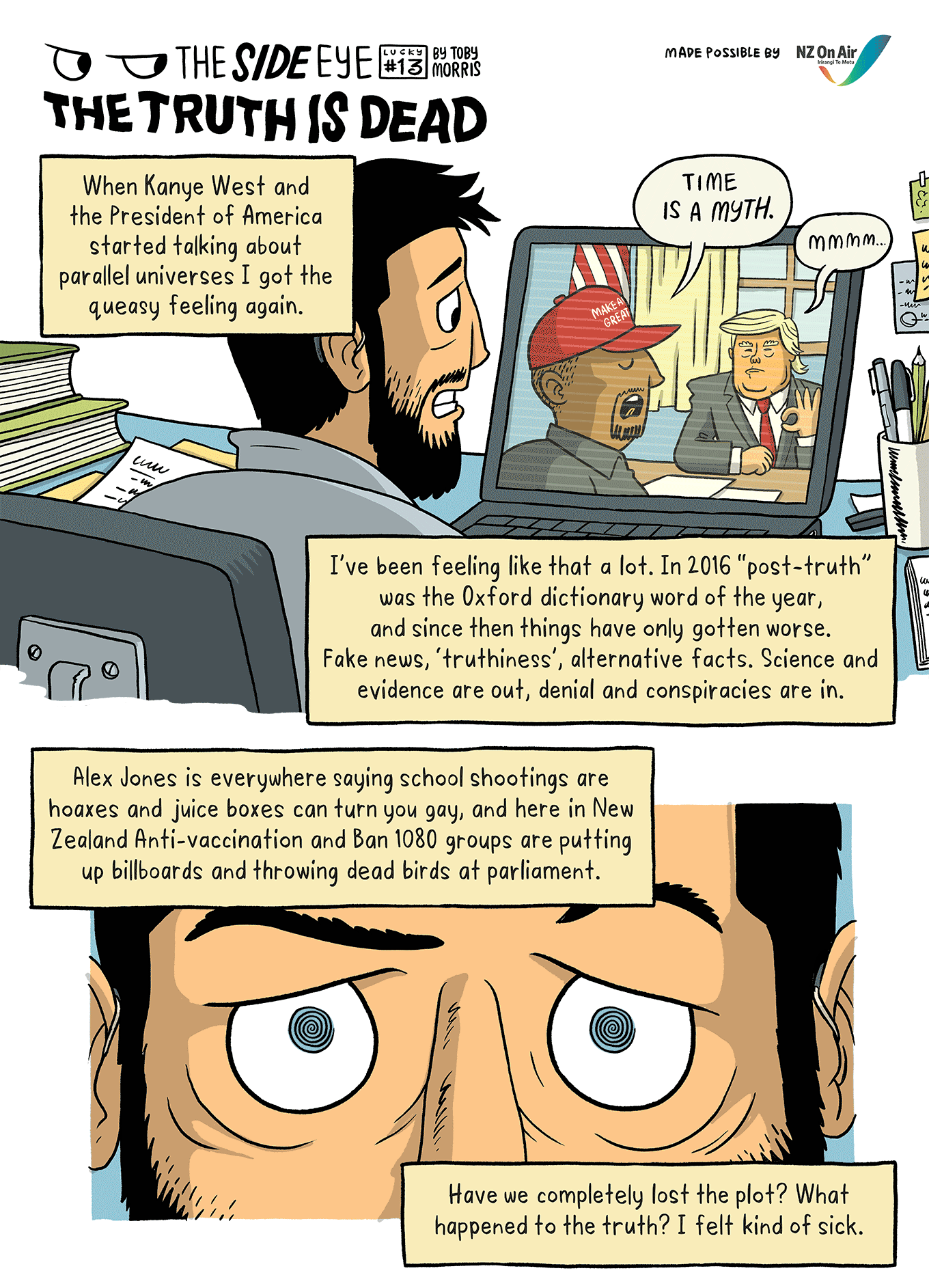 The Side Eye: The Truth is Dead | The Spinoff