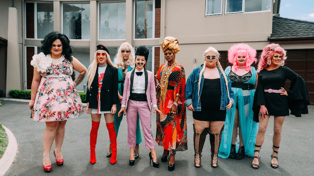 House of Drag wobbles in the man-sized heels of Drag Race | The Spinoff