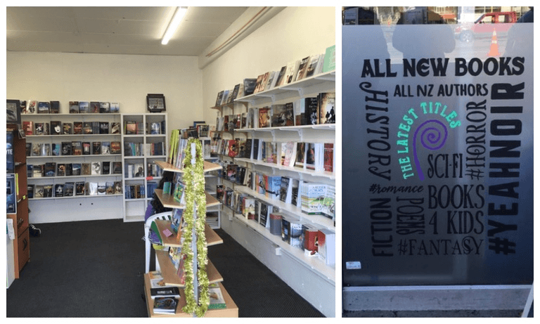 We cross live to an extraordinary bookstore in Upper Hutt | The Spinoff