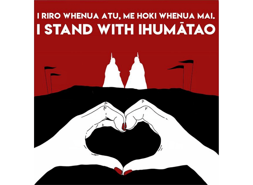 How art and technology mobilised an army of support for Ihumātao | The ...