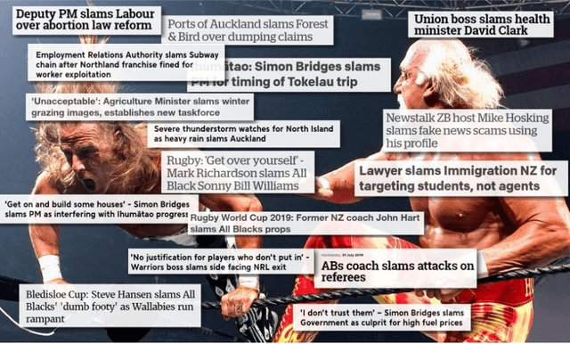 The Sunday List: 44 times someone slammed someone else in the last ...