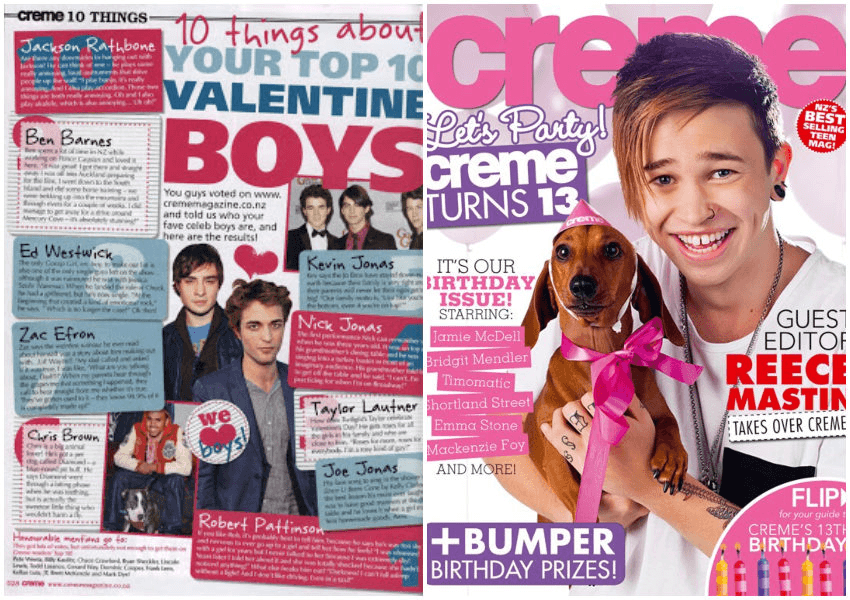 Boy crushes and girl power: Remembering Creme magazine | The Spinoff