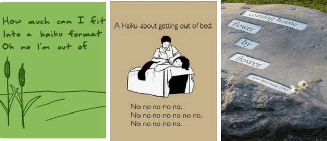 Haiku are not a joke: a plea from a poet who has had it up to here ...