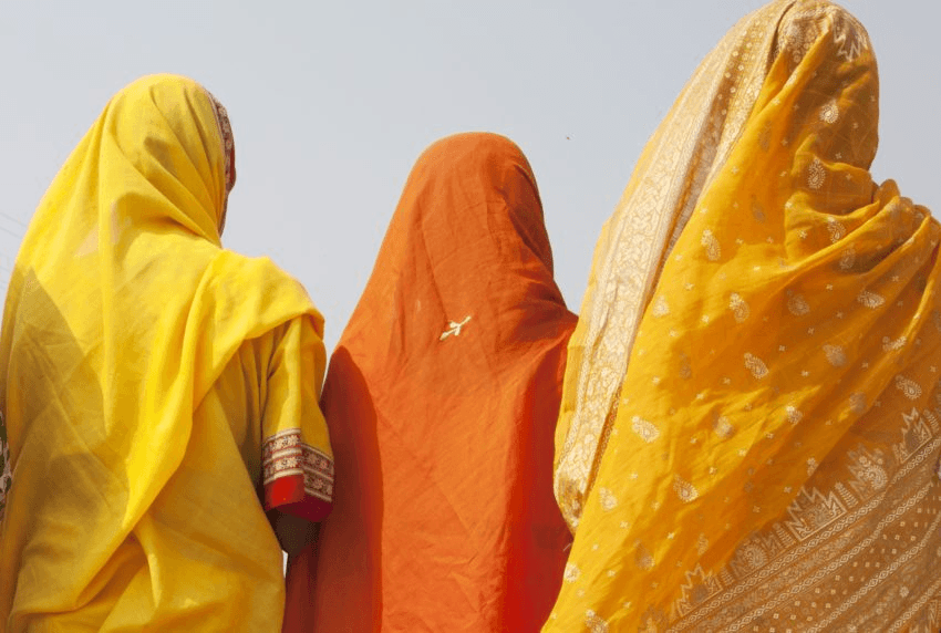 The saffron sari | The Spinoff