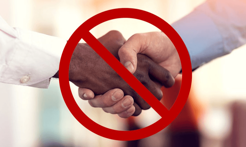 Our hands are tied: Seven alternatives to shaking hands | The Spinoff
