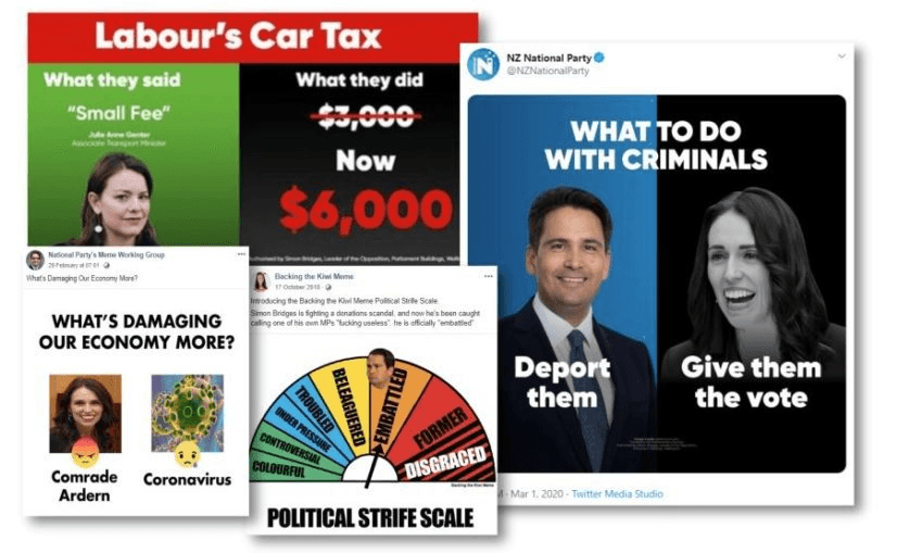 Here comes the political meme blizzard | The Spinoff