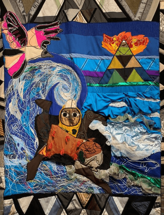 Swimming from our comfort zones: The fabric art of Maungarongo Te Kawa ...