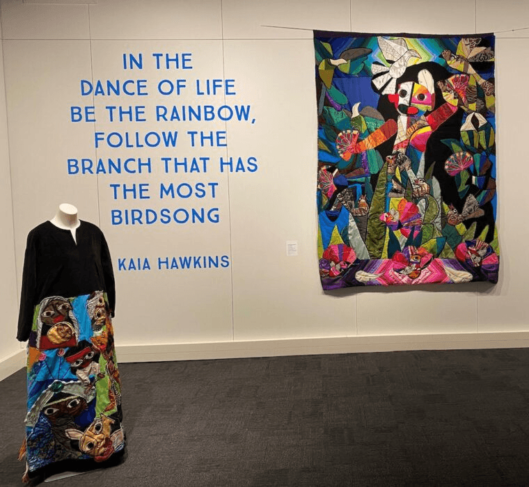 Swimming from our comfort zones: The fabric art of Maungarongo Te Kawa ...