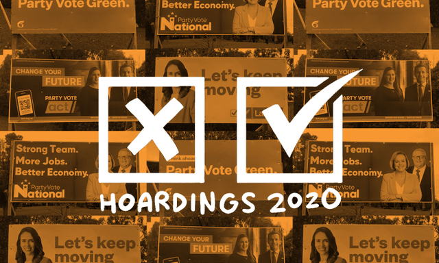 Font, tick, face, tick: The great 2020 election hoardings design review ...