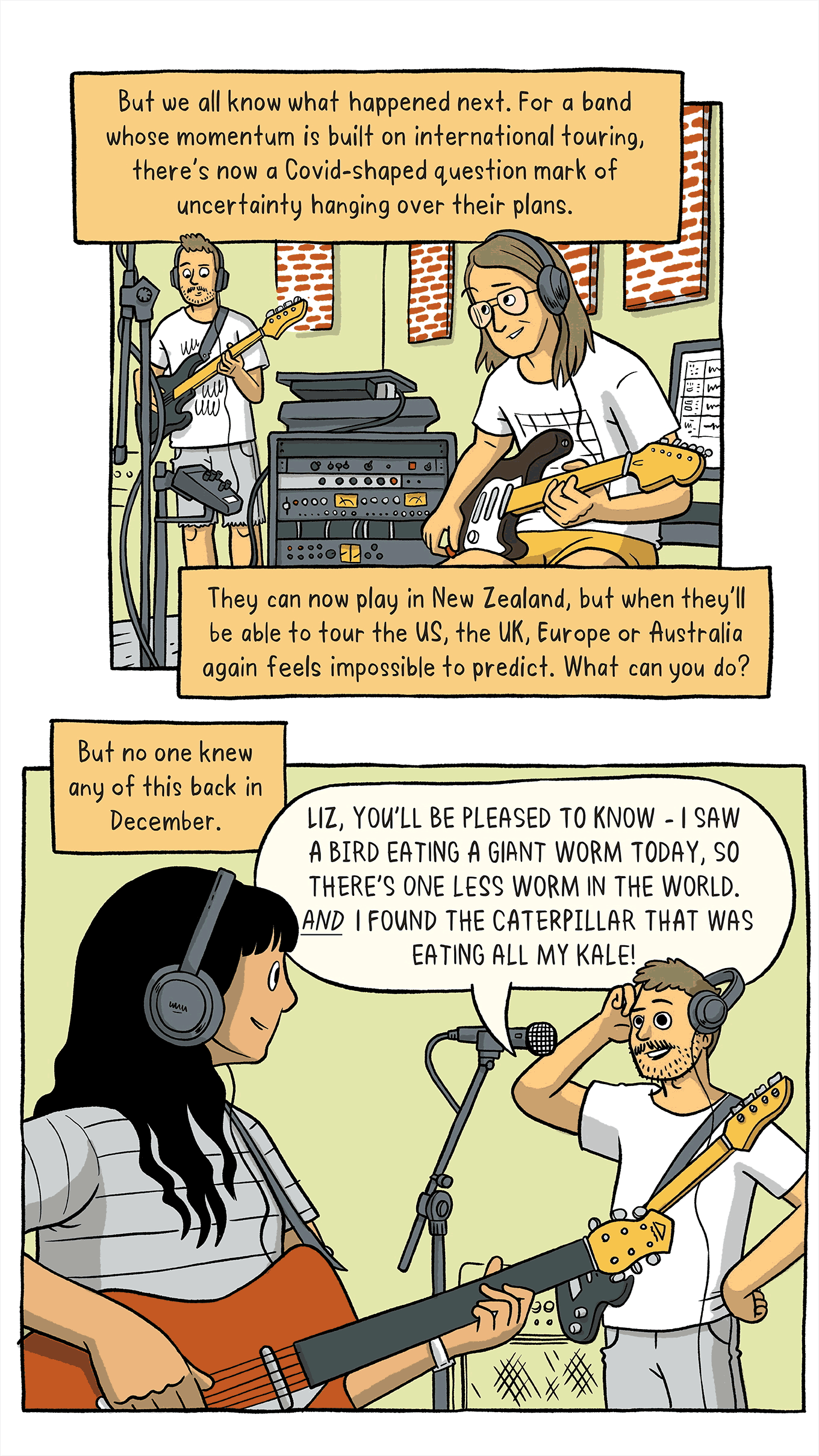 The Side Eye: In the studio with The Beths | The Spinoff