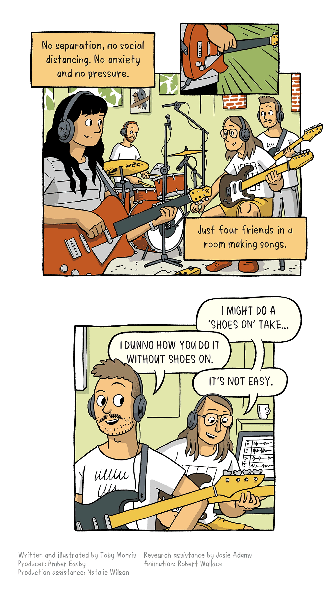 The Side Eye: In the studio with The Beths | The Spinoff