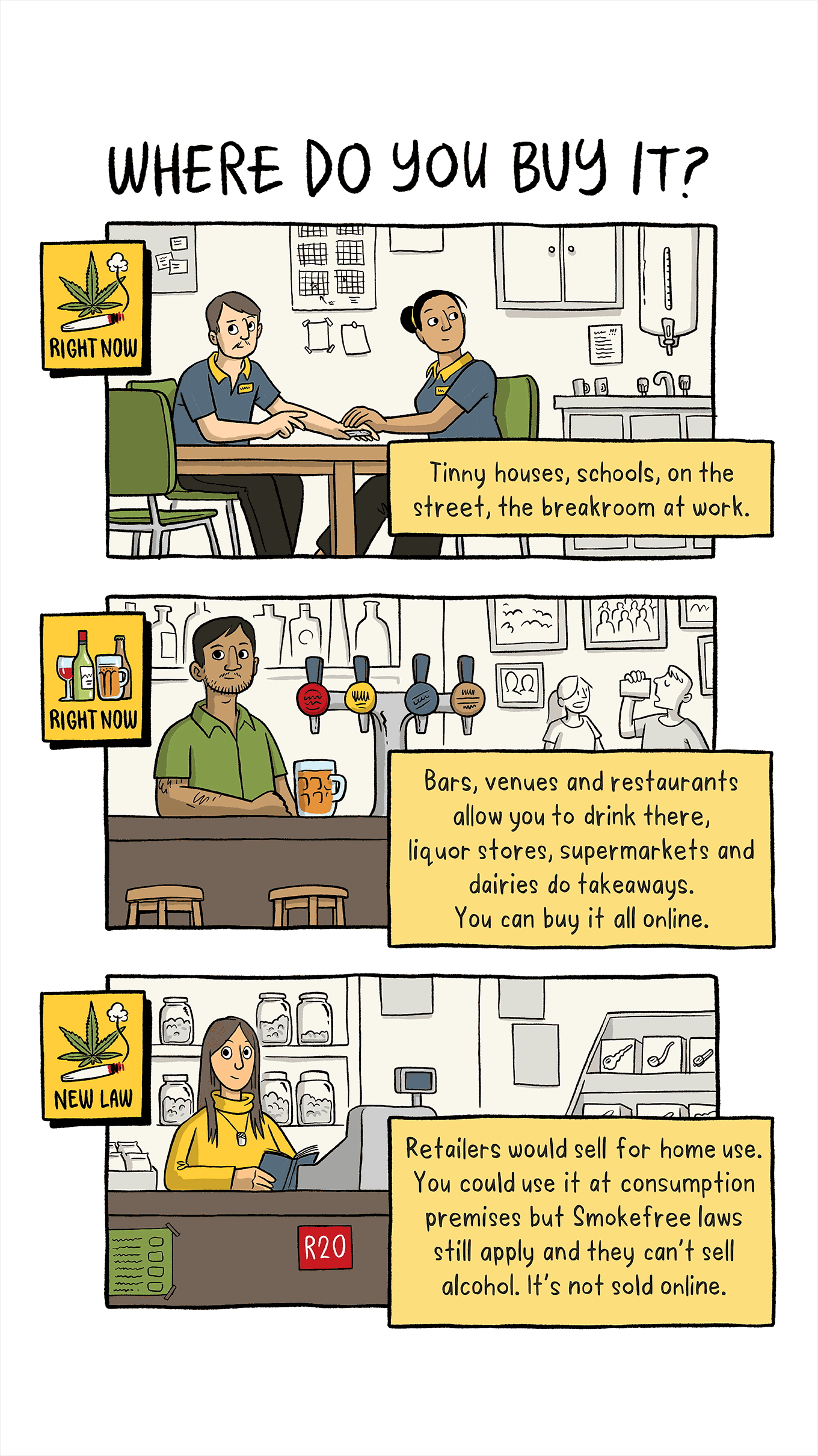 The Side Eye: Weed versus Booze | The Spinoff