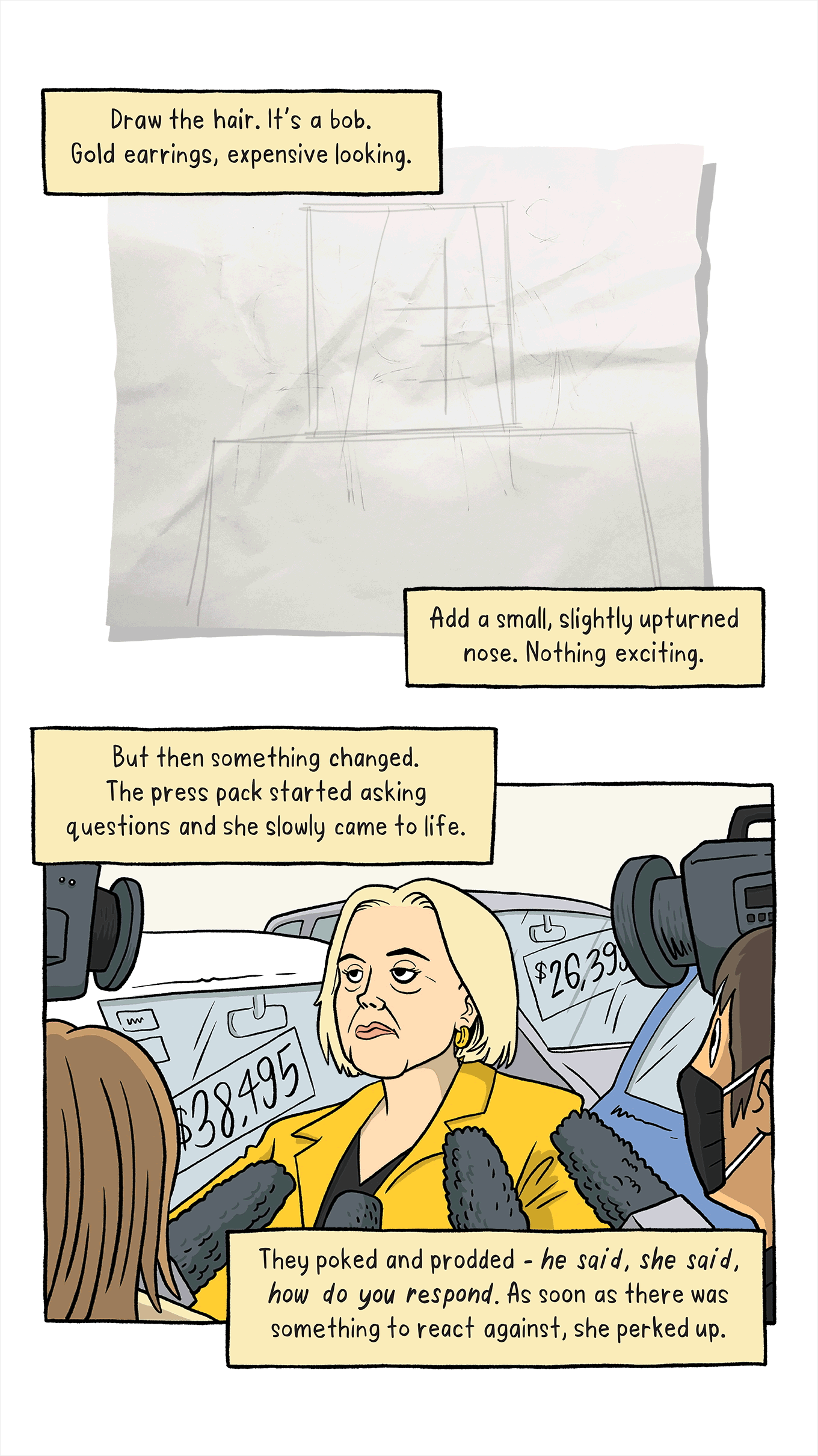 The Side Eye: How to draw Judith Collins | The Spinoff