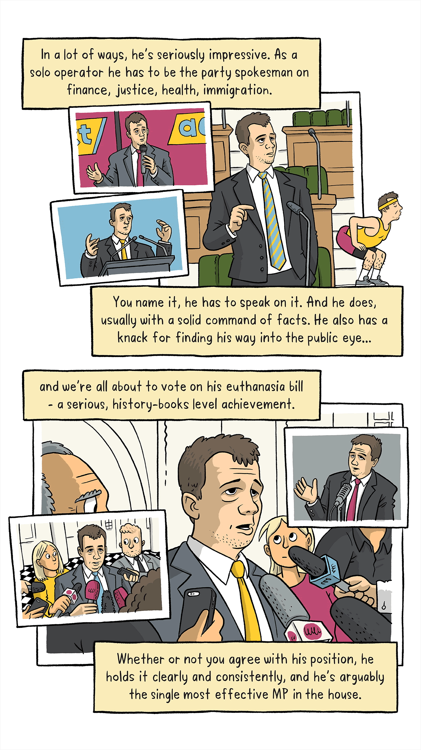 The Side Eye: How to draw David Seymour | The Spinoff