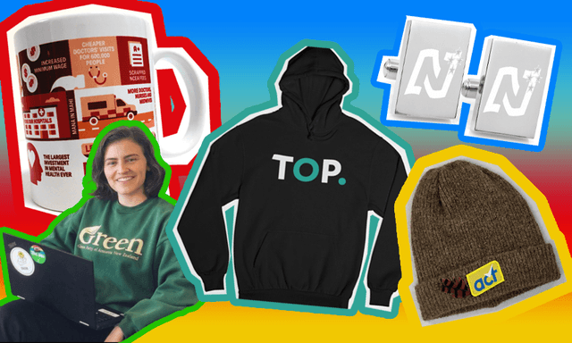 A guide to the best political party merch for election 2020 | The Spinoff