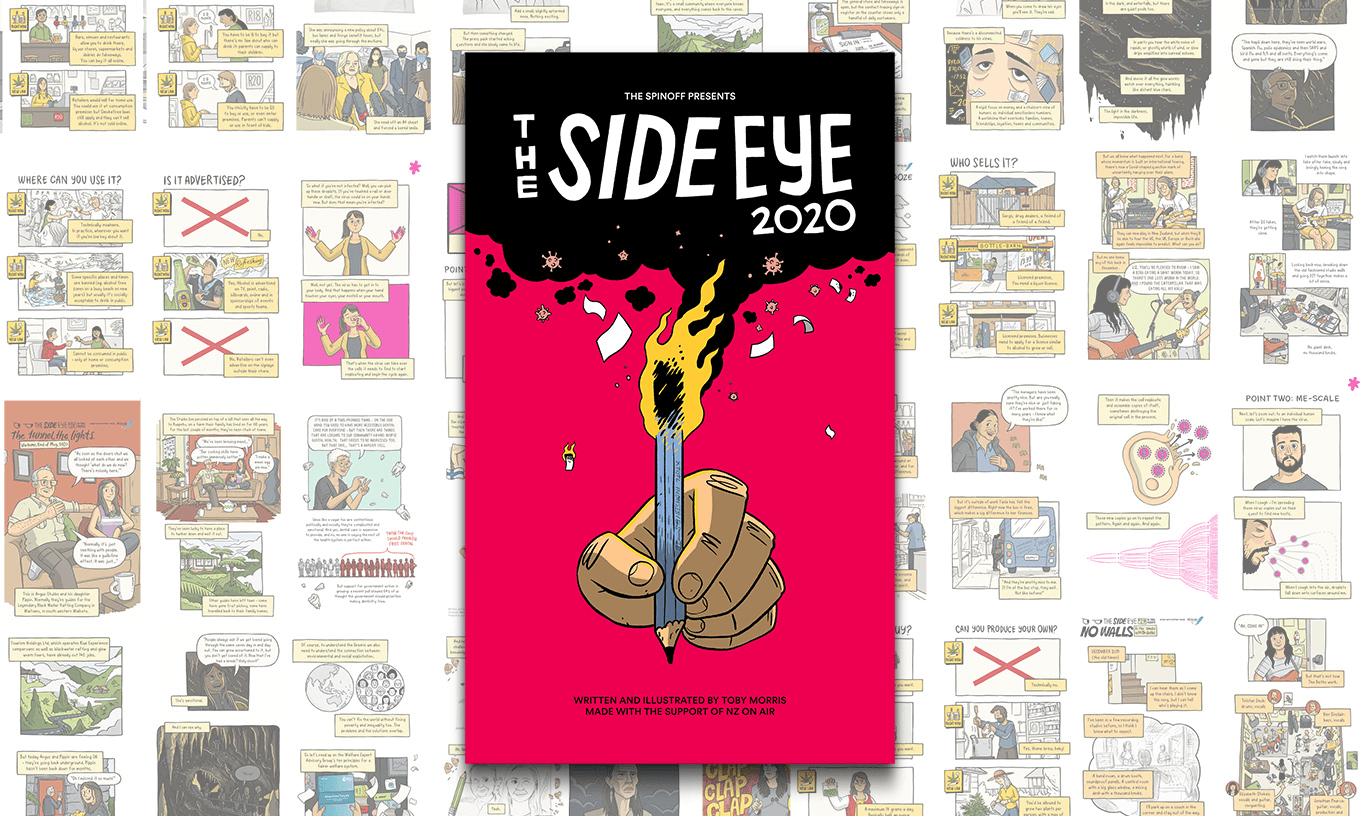 Introducing The Side Eye Annual 2020, the Toby Morris print comic ...
