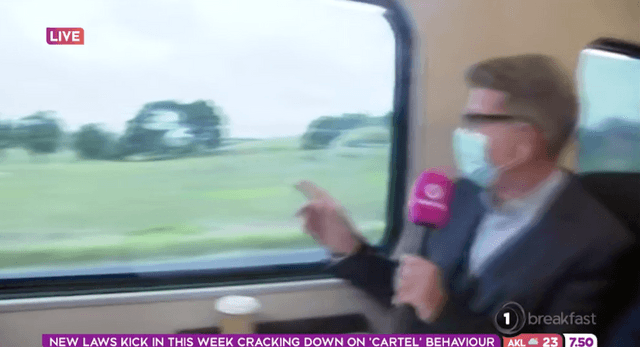 Where were you when John Campbell took a train on breakfast TV? | The Spinoff