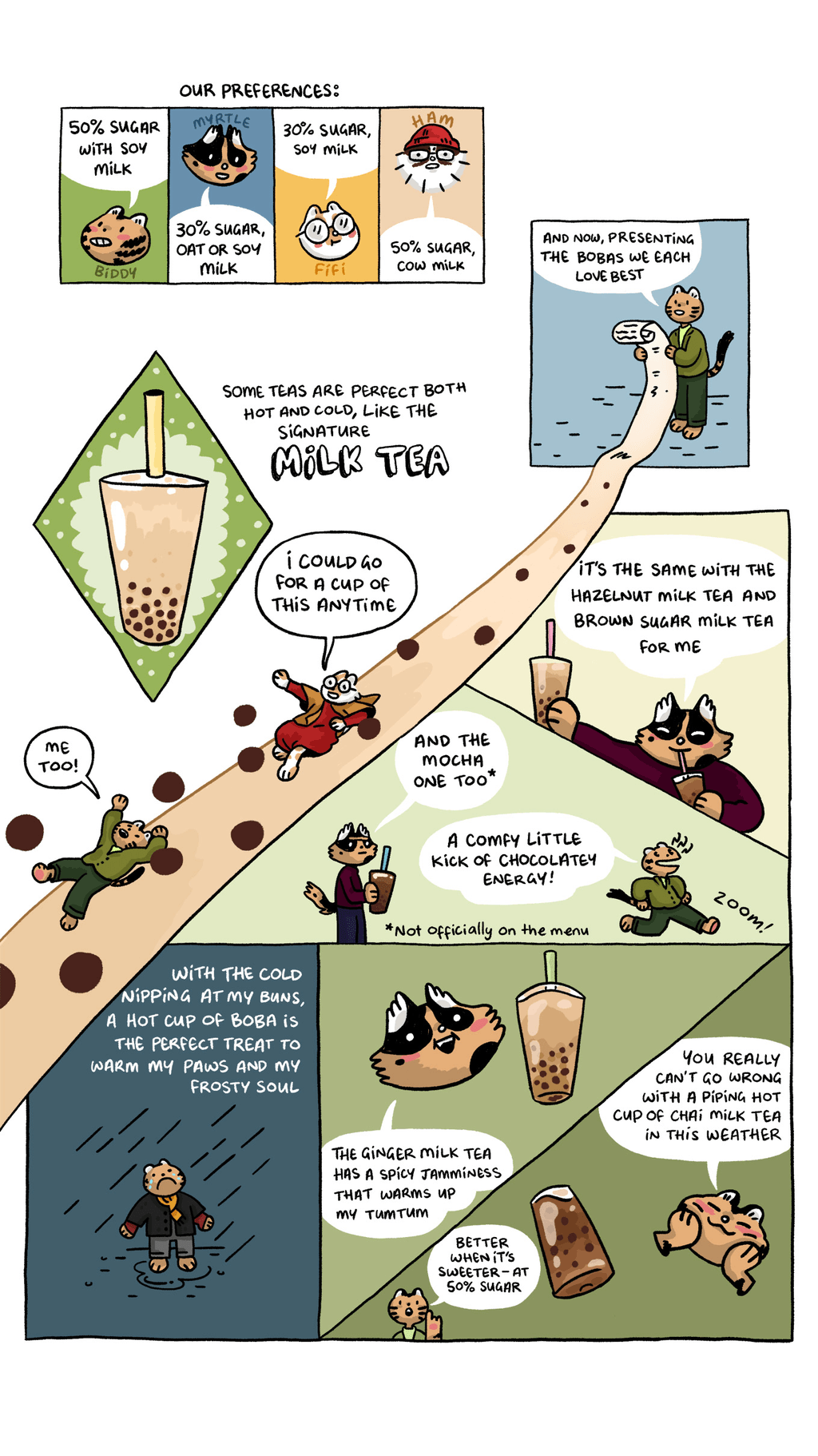 Hey Boba, Hi tea: A comic explainer on the joy of bubble tea | The Spinoff