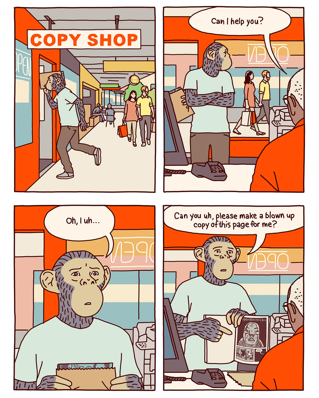 Comic of the Month: Rufus Marigold, by Ross Murray | The Spinoff