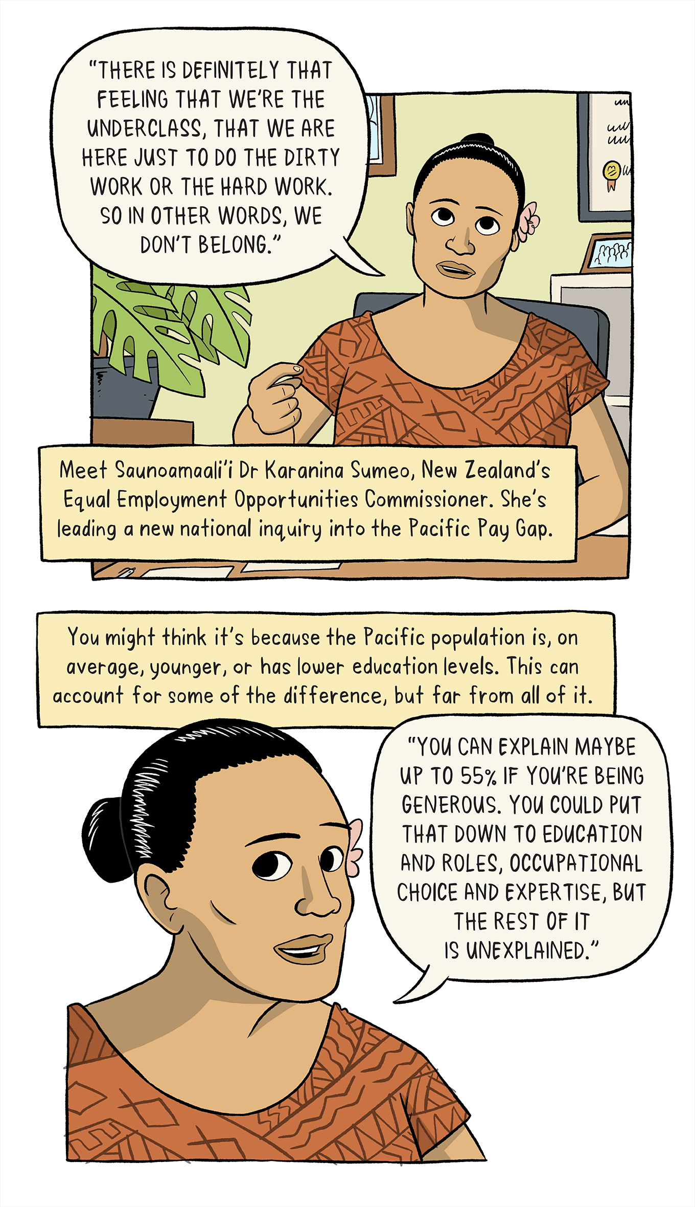 The Side Eye’s Two New Zealands: The Pacific Pay Gap | The Spinoff