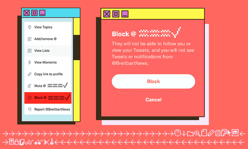 Blocking people is good, actually | The Spinoff
