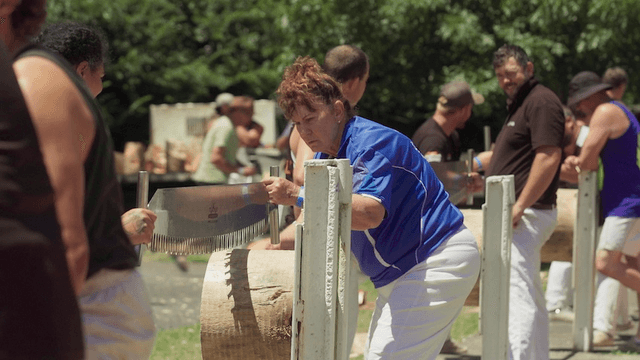 On the block: How woodchopping legend Sheree Taylor axed stereotypes ...