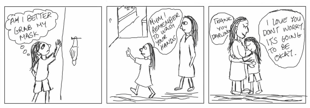 Kids draw their pandemic memories | The Spinoff