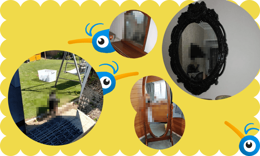The weirdest reflections in mirrors for sale on Trade Me, ranked | The ...