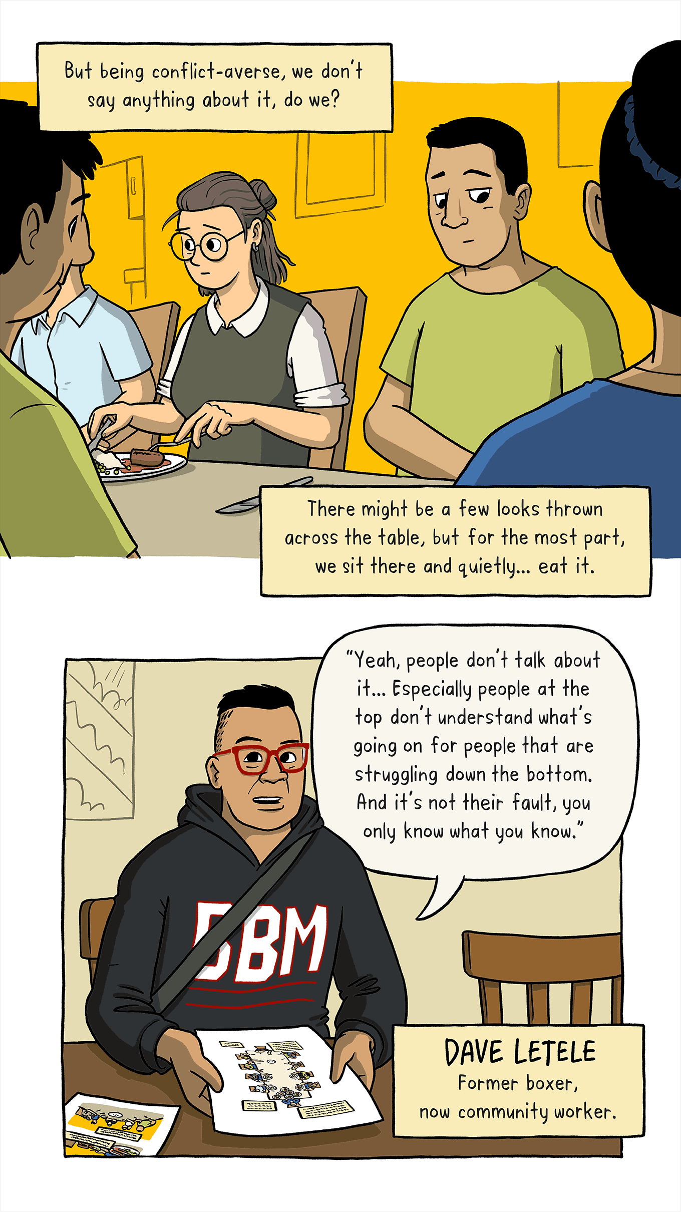 The Side Eye’s Two New Zealands: The Table | The Spinoff