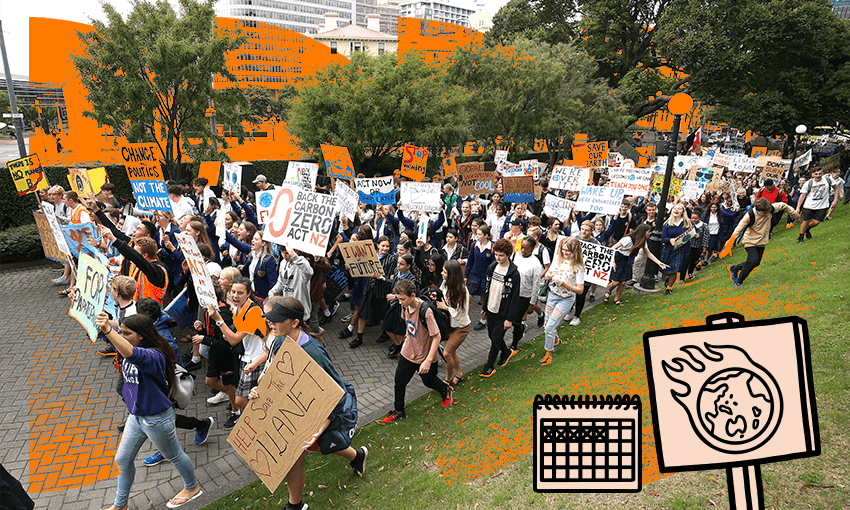 Aotearoa kicks off a worldwide climate change strike | The Spinoff