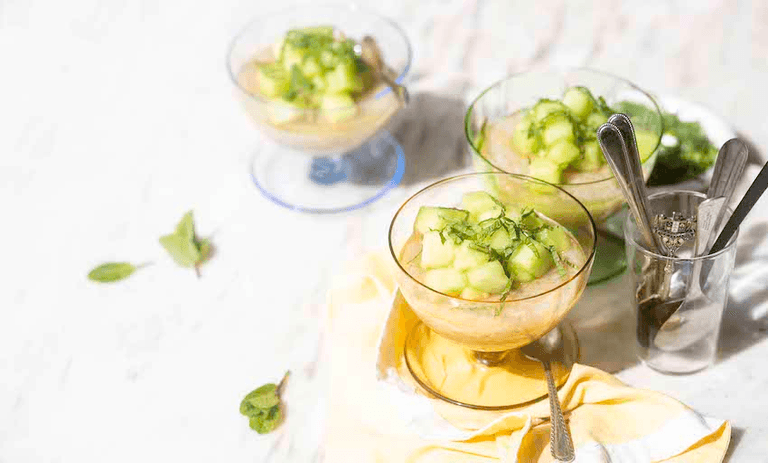 Recipe: Coconut, vanilla and brown sugar sago with melon salsa | The ...
