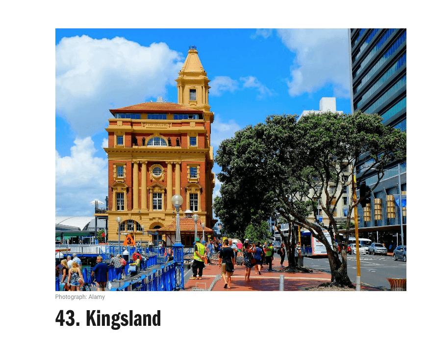 Comparing the glowing international review of Kingsland with reality ...